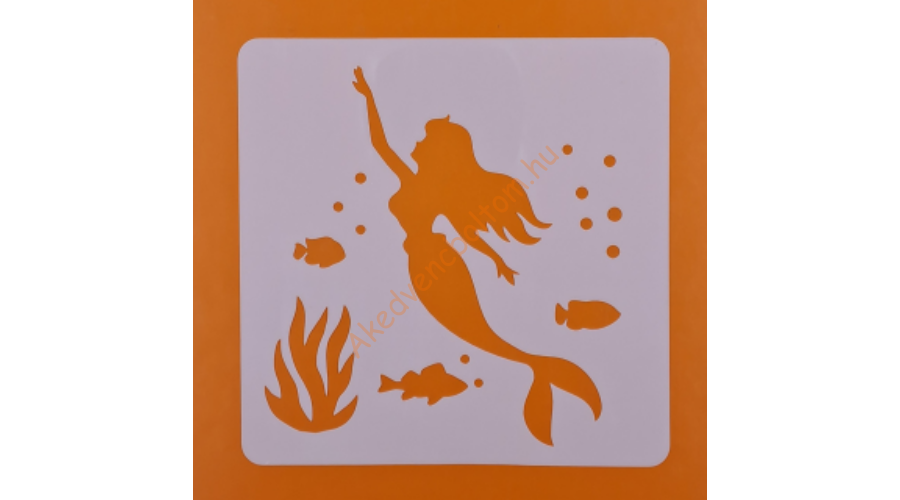 Stencil sellő - Stencilek sablonok